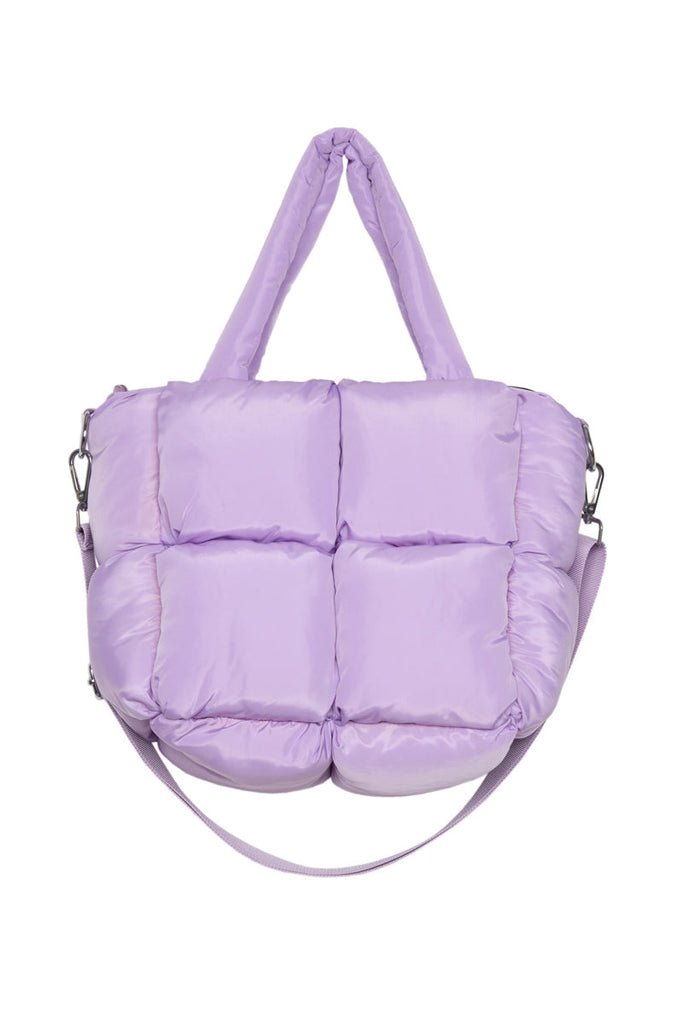 Light Purple Mini Tote | Puffer Handbags | Katydid