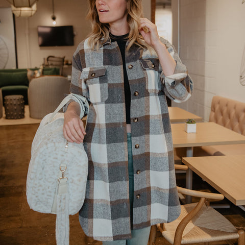 Women’s Flannel Shackets | Boutique Shackets | Shop Katydid
